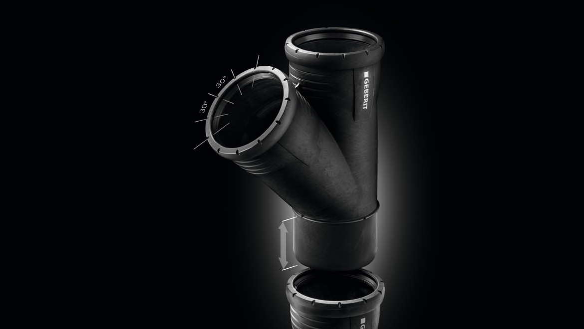 Geberit Silent-Pro eittäin äänieristetty viemärijärjestelmä | geberit.fi